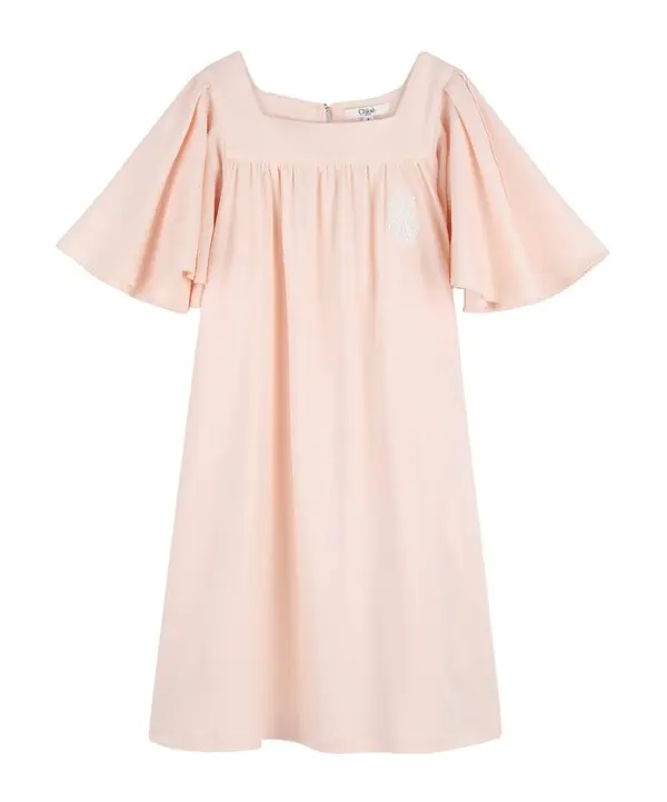 Chloé Embroidered Cotton Dress