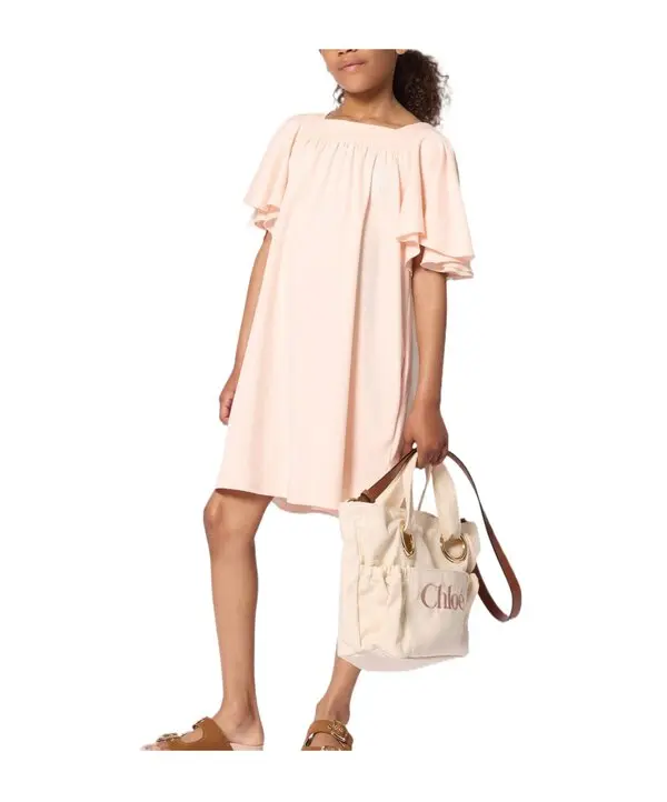 Chloé Embroidered Cotton Dress