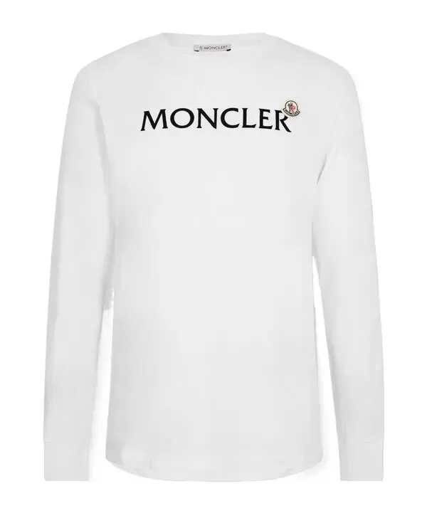 Moncler Long-sleeve Crew-neck T-shirt