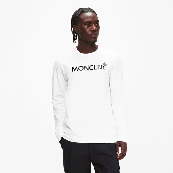 Moncler Long-sleeve Crew-neck T-shirt