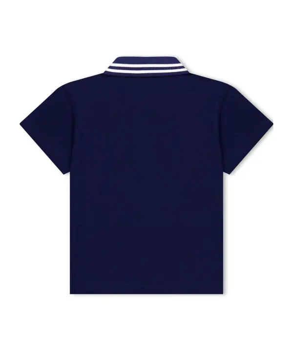 Fendi Logo Short Sleeve Polo Shirt