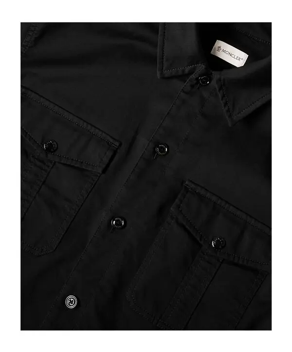 Moncler Denim Button-down Overshirt