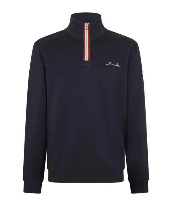 Moncler Logo Zip-up Sweatshirt