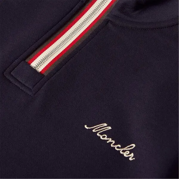 Moncler Logo Zip-up Sweatshirt