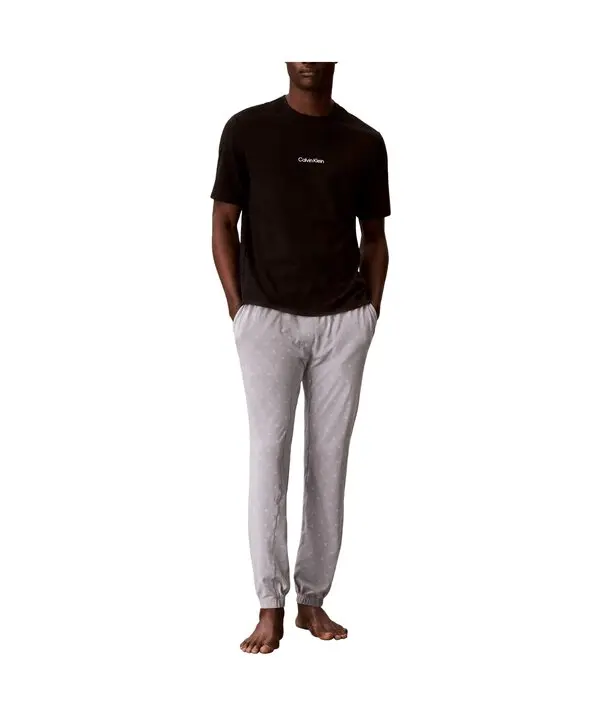 Calvin Klein Crew-neck Short-sleeve T-shirt - Black