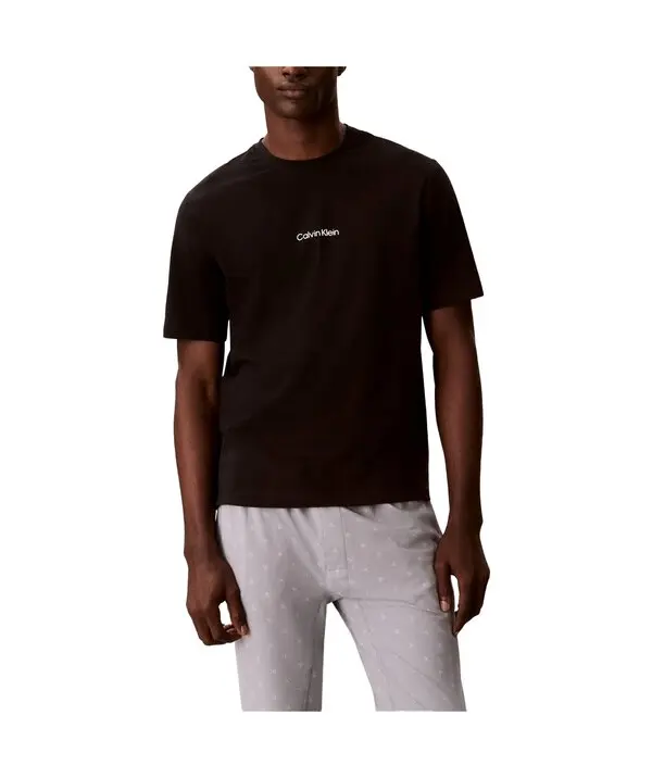 Calvin Klein Crew-neck Short-sleeve T-shirt - Black
