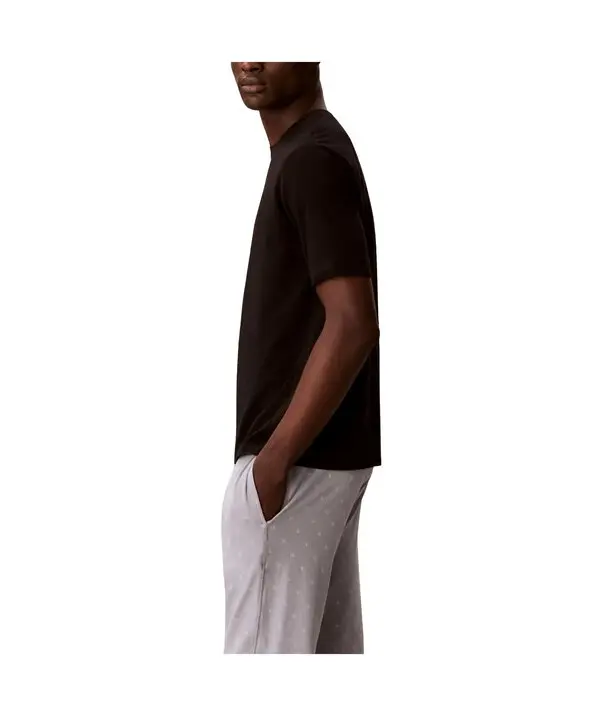 Calvin Klein Crew-neck Short-sleeve T-shirt - Black