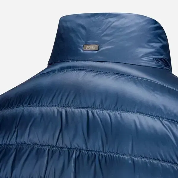 Herno Long-sleeved Down Jacket With Stand-up Collar