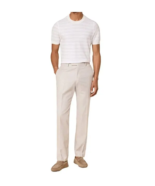 Hugo Boss Casual Trousers With Belt Loops