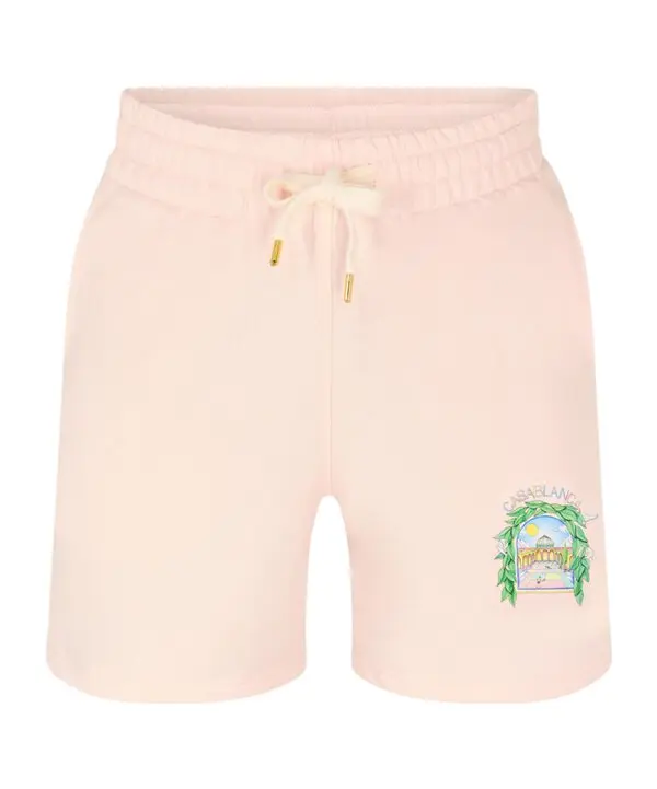 Casablanca Printed Drawstring Shorts