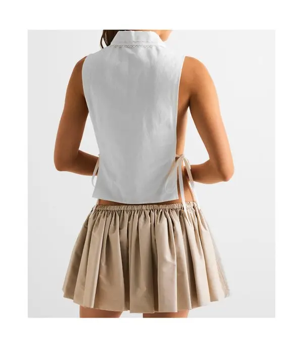 Miu Miu Poplin Detachable Collar