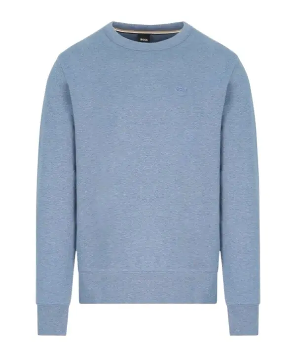 Hugo Boss Logo Embroidered Crewneck Sweatshirt