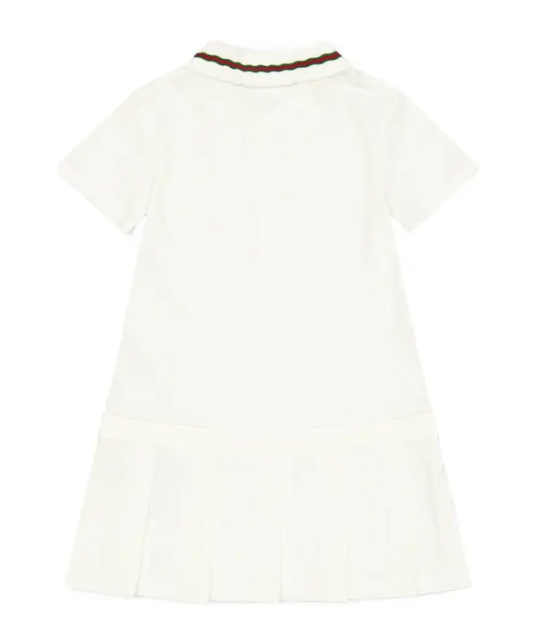 Gucci Collared Pleated Dress