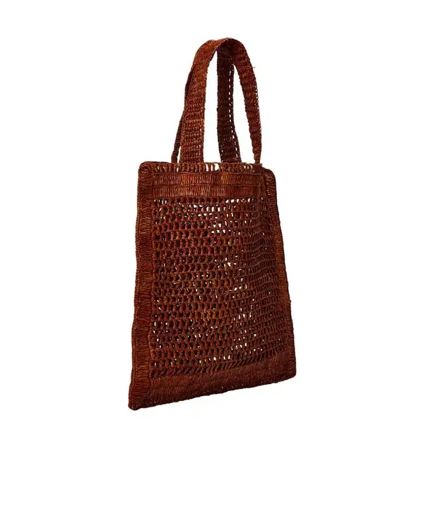Chloé Raffia Tote Bag