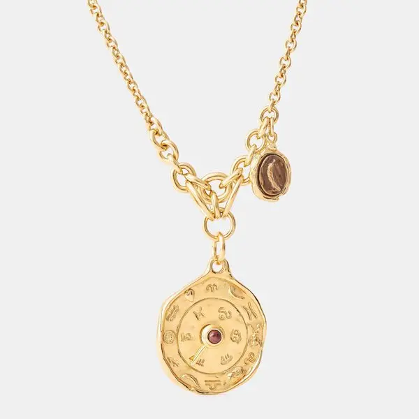 Chloé Coin Pendant Necklace
