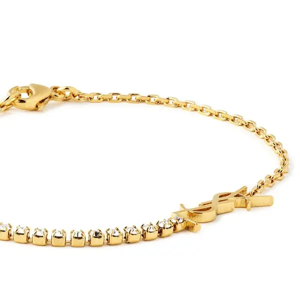 Saint Laurent Logo Detail Bracelet
