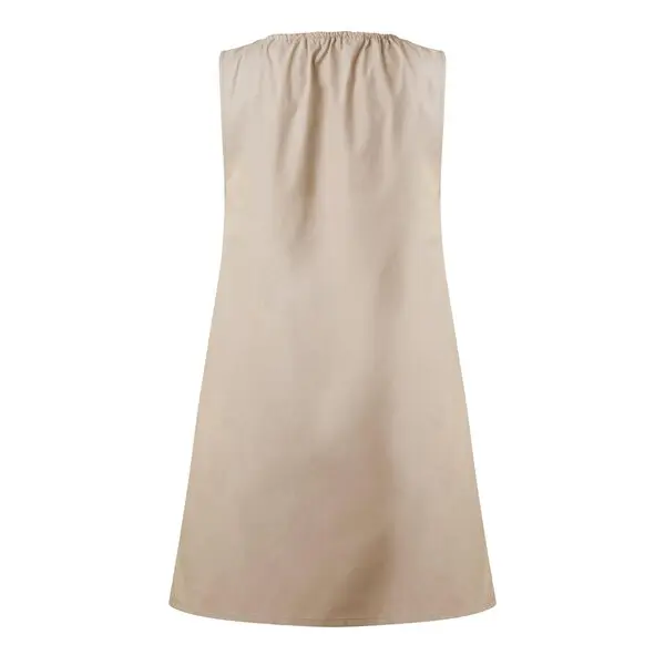 Miu Miu Panama Mini Dress - Nude