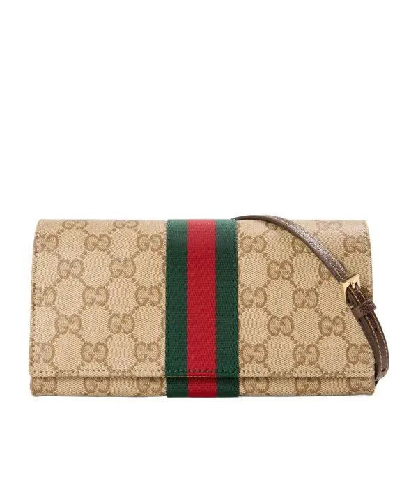 Gucci Monogram Printed Shoulder Bag