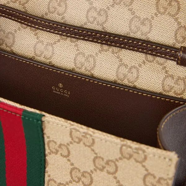 Gucci Monogram Printed Shoulder Bag