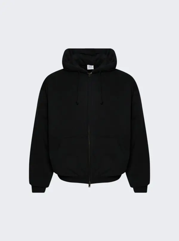 Vetements Puffed Zip-up Hoodie Washed