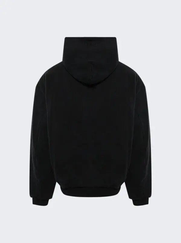 Vetements Puffed Zip-up Hoodie Washed