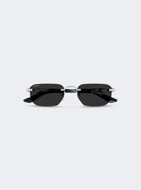 Cartier Décor C Rimless Sunglasses