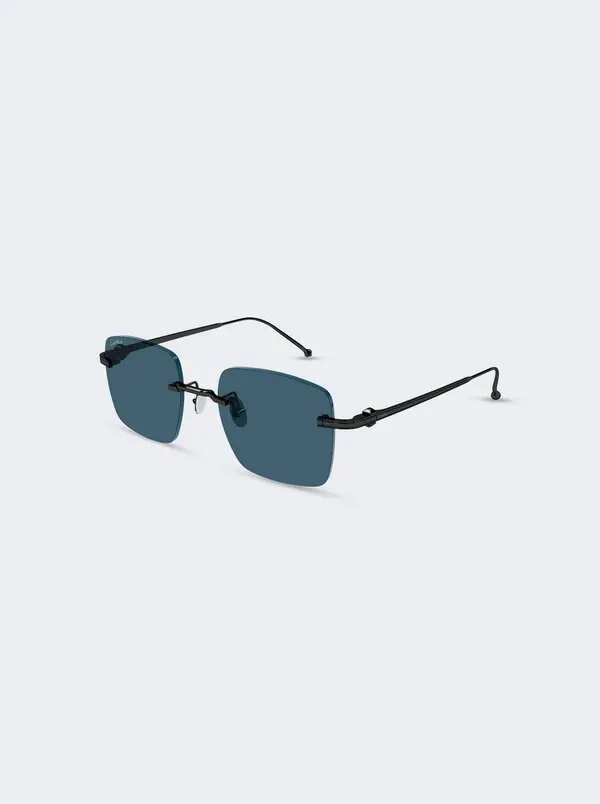 Cartier Rimless Square Sunglasses