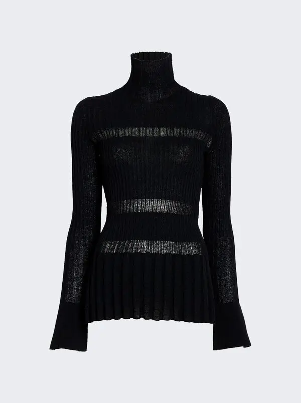 Proenza Schouler Rosario Top In Textured Merino Wool