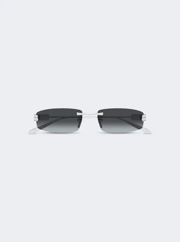 Balenciaga Rimless Sunglasses