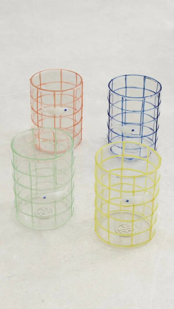 Jonathan Adler Amalfi Hand Blown Glassware Set
