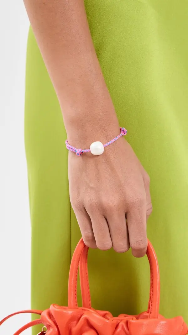 Zoe Chicco Baroque Pearl Paracord Bracelet