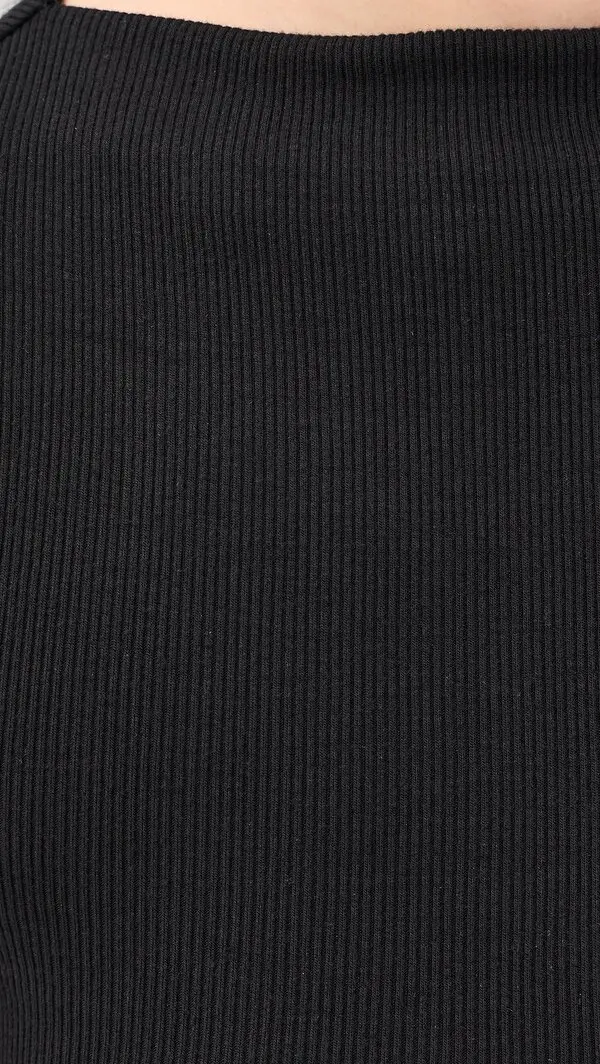 Enza Costa Ribbed Blouse