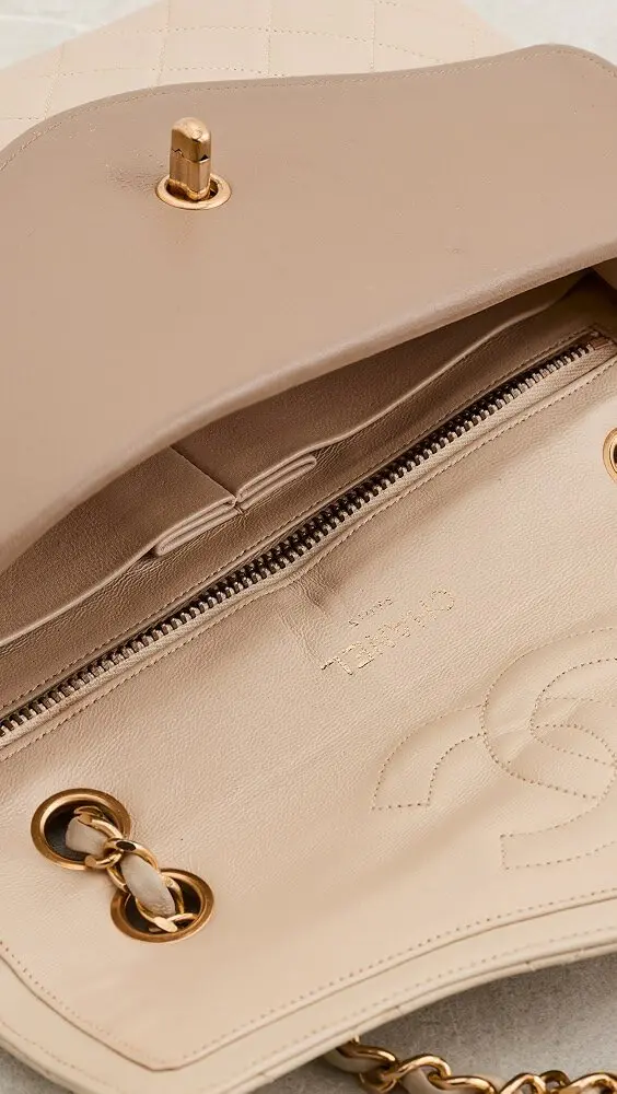 Shopbop Chanel Double Flap Chain Shoulder Bag