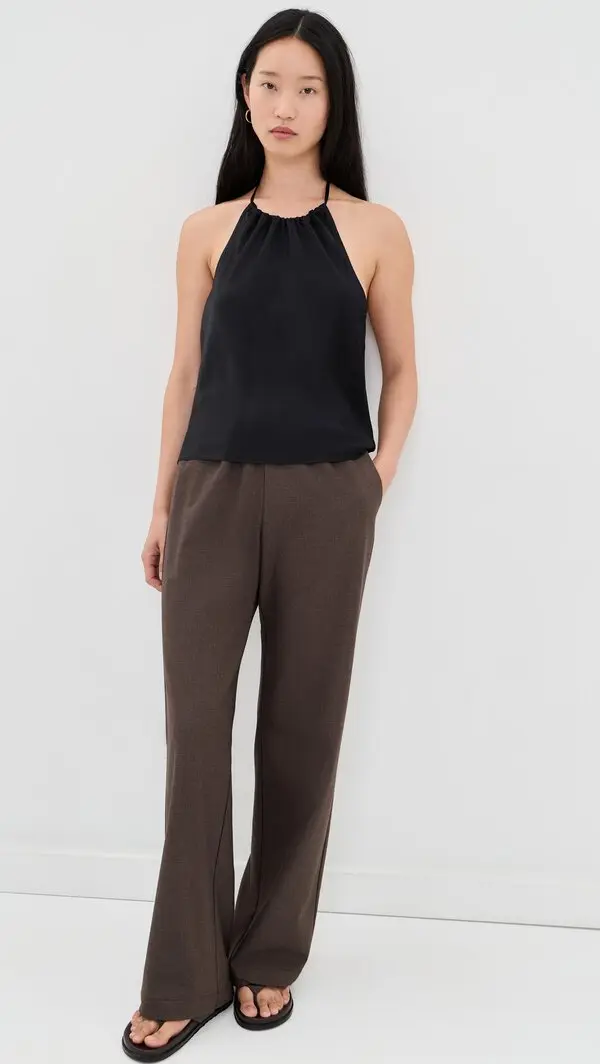 Donni. The Silk Halter Top