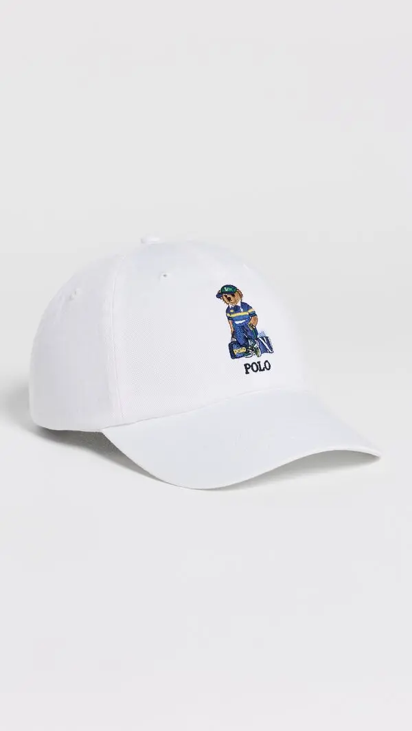 Polo Ralph Lauren Embroidered Bear Twill Cap