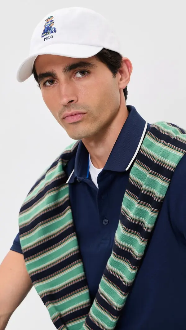 Polo Ralph Lauren Embroidered Bear Twill Cap