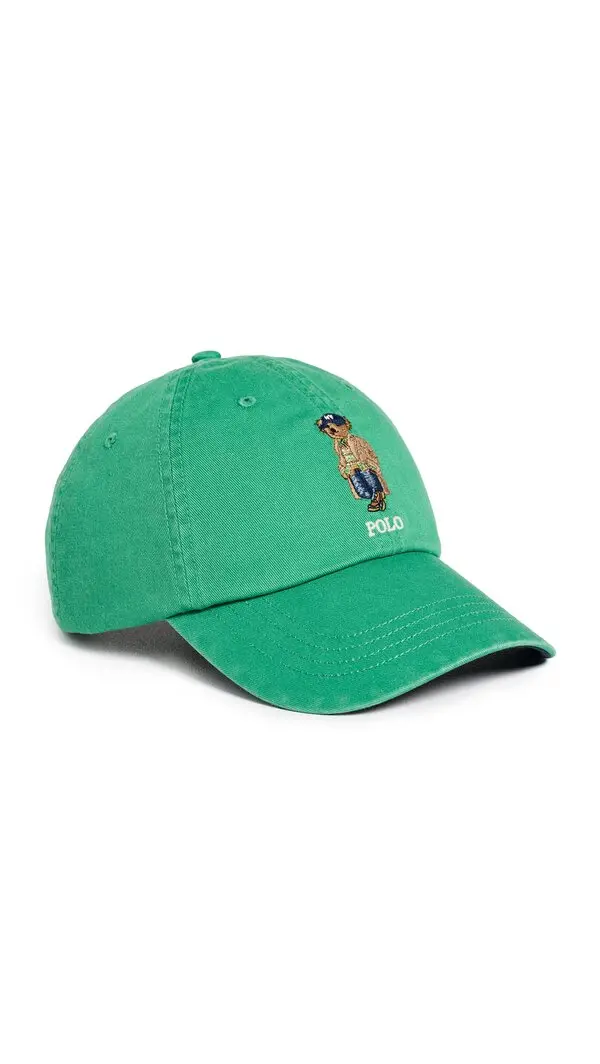 Polo Ralph Lauren Litchfield Bear Cap - Raft Green