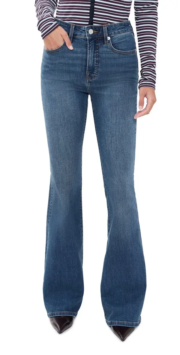 Good American Good Legs Flare Jeans