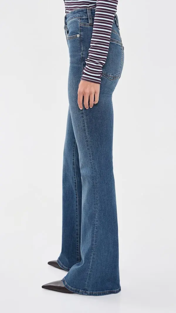 Good American Good Legs Flare Jeans