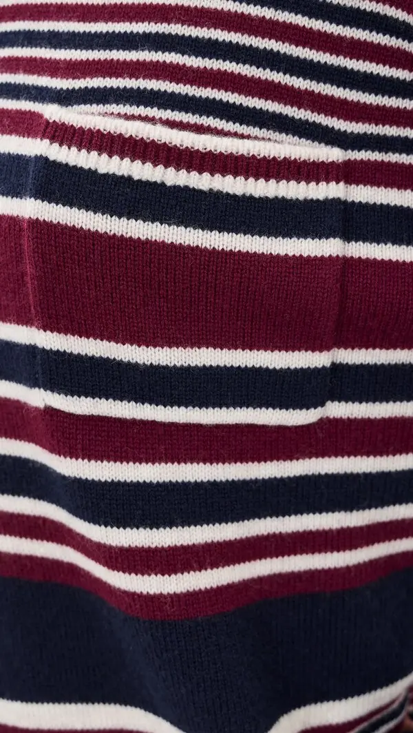 Good American The Oversized Rugby Sweater
