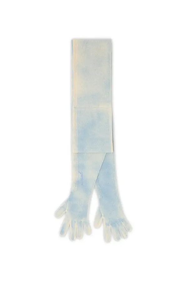 DIESEL® Two-tone Wool Glove-scarf