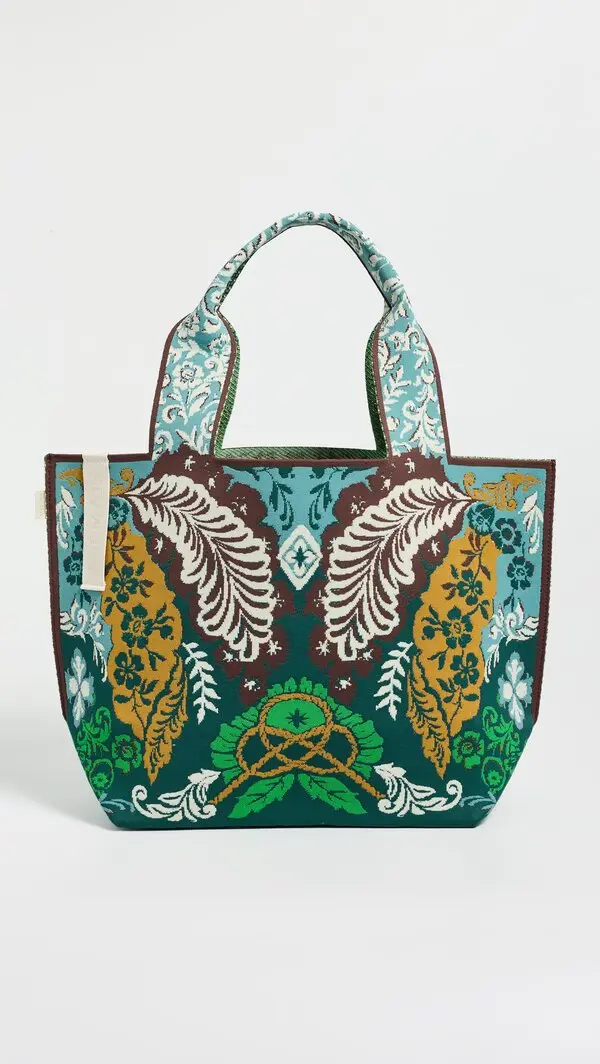 ALEMAIS Florence Jacquard Maxi Tote