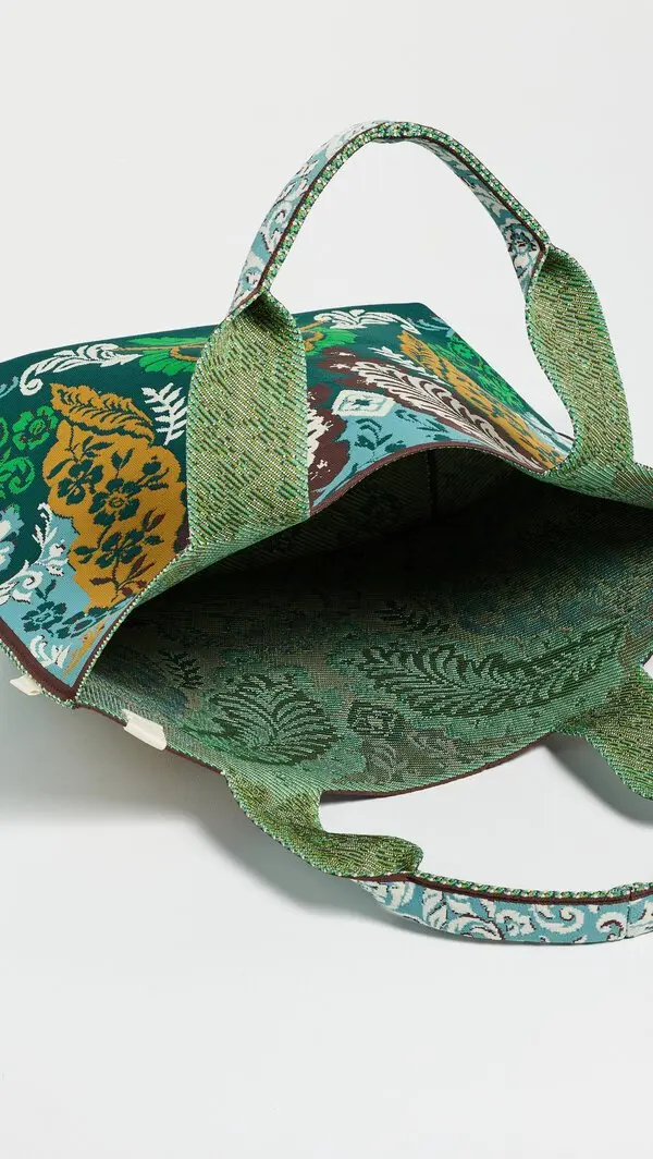 ALEMAIS Florence Jacquard Maxi Tote