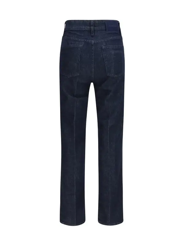 Jacob Cohen Kate Crop Straight Bull Power Stretch Pants