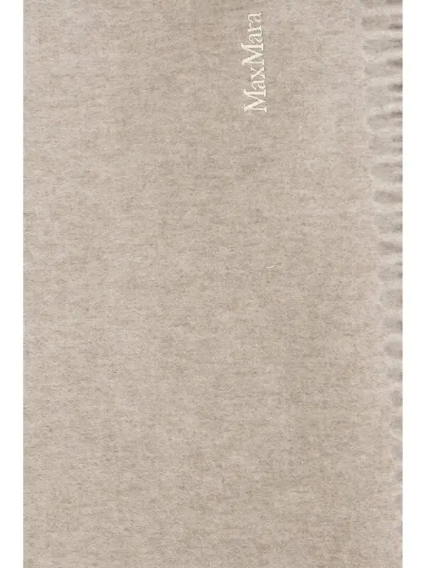 Max Mara Baci Cashmere Scarf - Cream