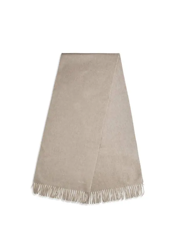 Max Mara Baci Cashmere Scarf - Cream