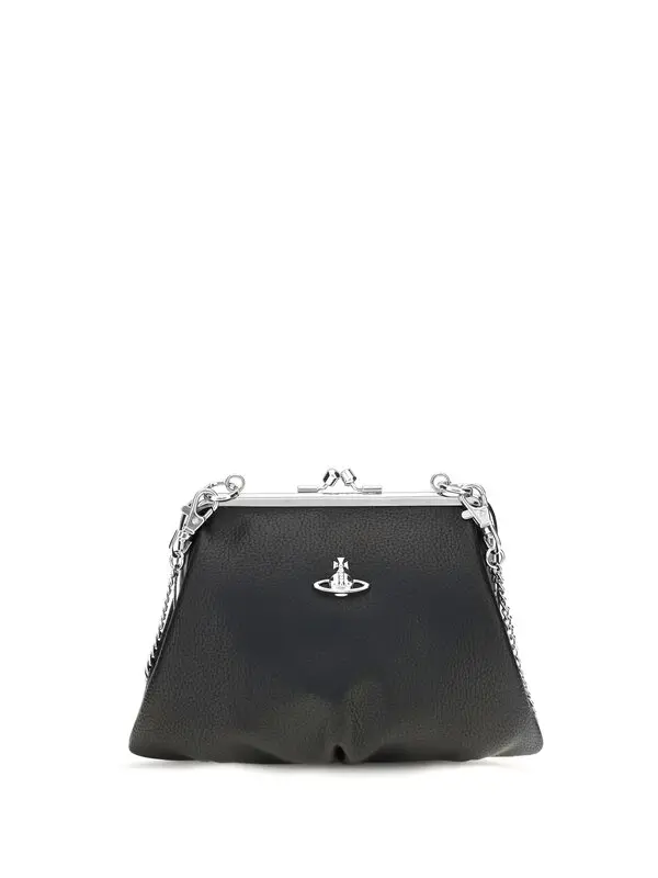 VIVIENNE WESTWOOD Granny Frame Handbag - Black