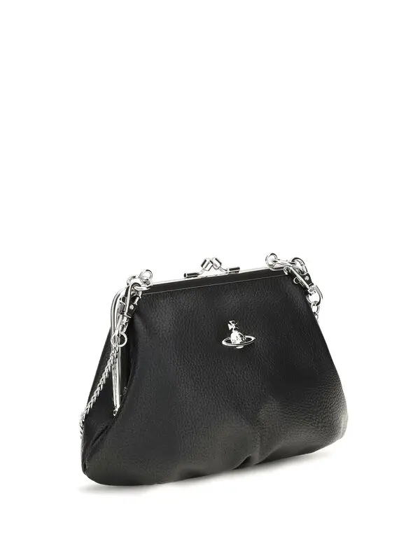 VIVIENNE WESTWOOD Granny Frame Handbag With Orb Plaque
