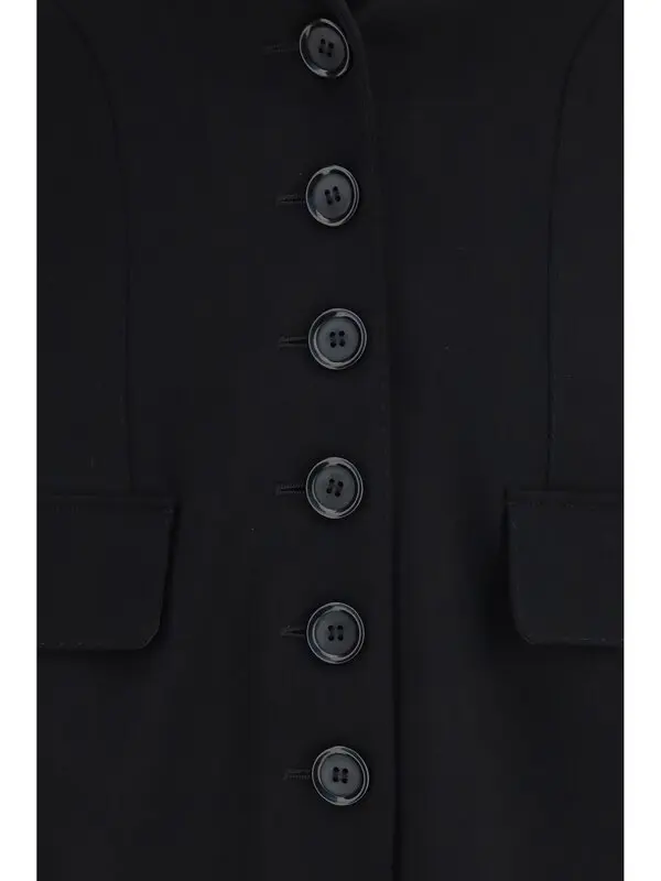 Dolce & Gabbana Stretch Wool Single Breasted Jacket
