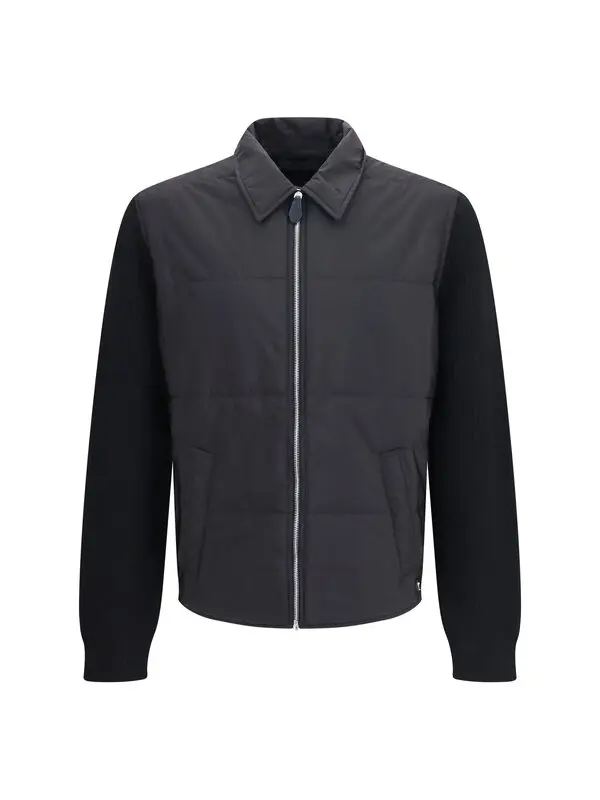 Prada Knit Jacket With Padded Front